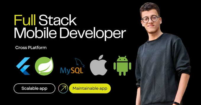 Build a full stack flutter app with spring boot rest api integration by Ibrahim_mourid | Fiverr
