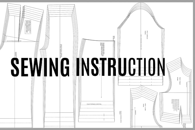 Create illustrated sewing instructions for children clothing and kids ...