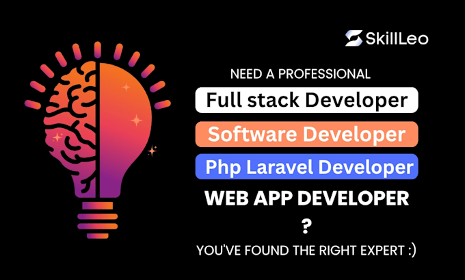 Full stack web developer, software developer for php laravel web app development by ...