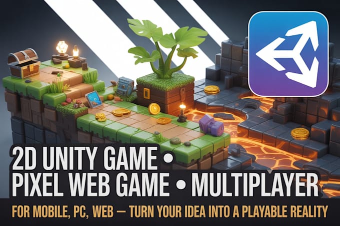 2d mobile unity game, unity 2d multiplayer game, 2d pixel art sprite ...