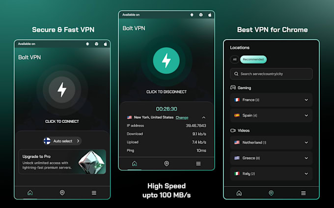 Develop a custom vpn app for all devices with admin panel by Aviviptv ...