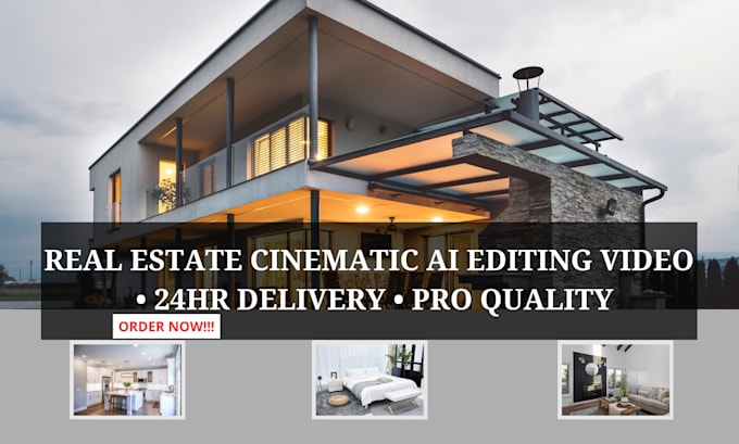 Turn property photos into cinematic ai real estate video editing in 24 ...