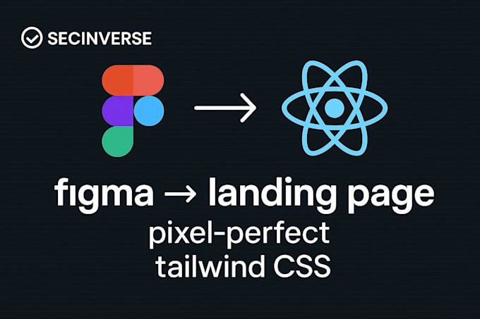 Build a modern responsive react landing page with tailwind by Sandeepsevkani | Fiverr