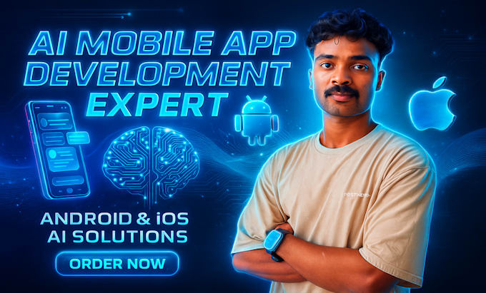 Do ai mobile app development, android ios app using flutter, ai ...