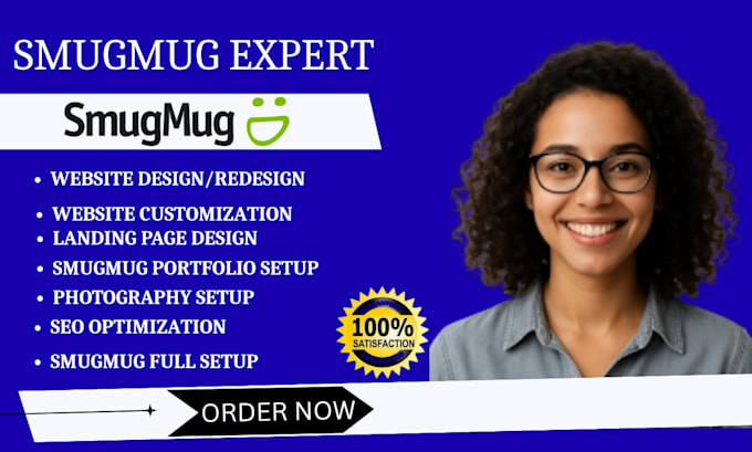 Design a stunning smugmug photography website that showcases your work ...