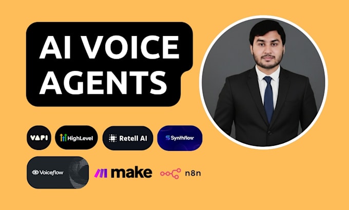 Create custom ai voice agent using vapi, retell, voiceflow, synthflow ...