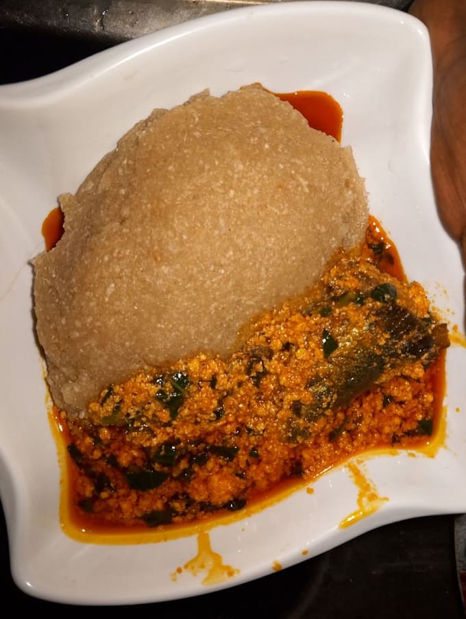 Make eba and egusi soup by Praise_app_dev | Fiverr