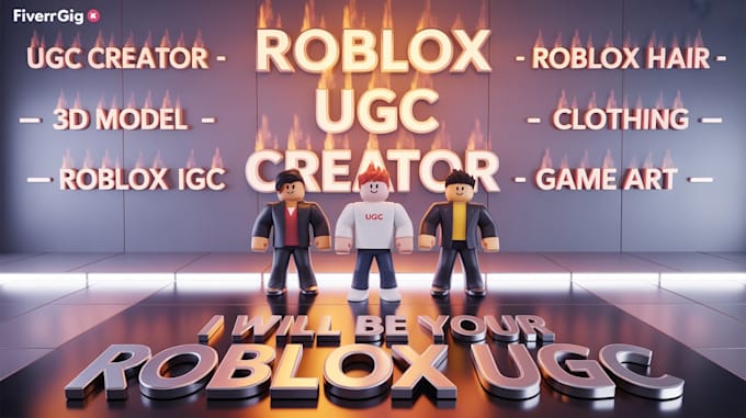 3d roblox ugc accessories wearables clothing avatar models for your ugc ...