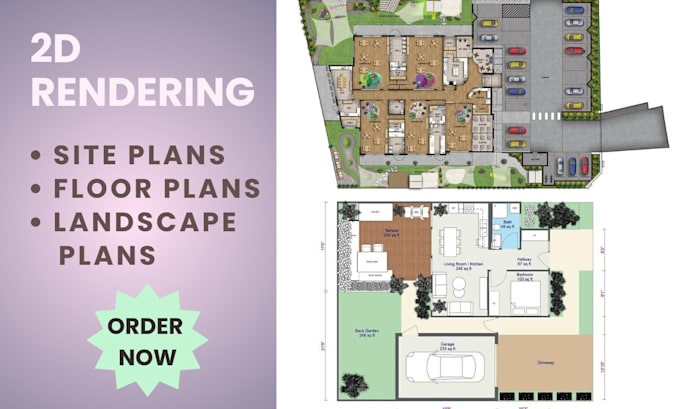 Render 2d 3d master plan, site plan and landscape architecture layouts by Dwaynerp | Fiverr