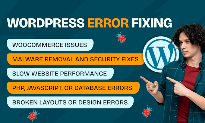 Fix wordpress bugs, speed issues, and provide expert support by Webtech878 | Fiverr