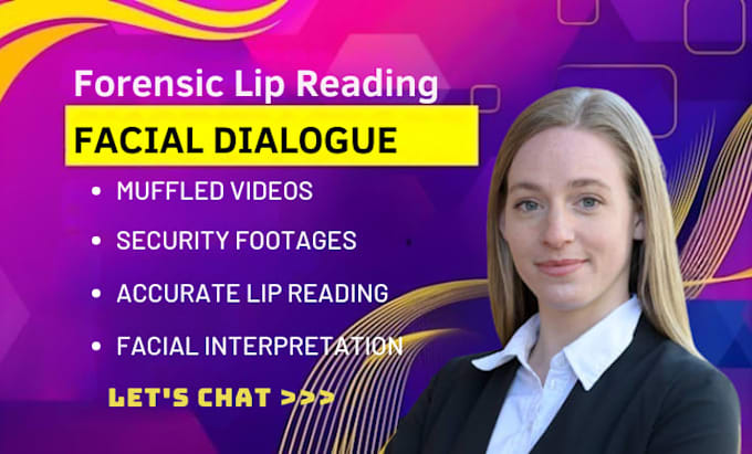 Do accurate forensic lip reading and recover missing audio content ...