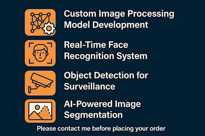Do image classification, face recognition, object detection, opencv, ai ...