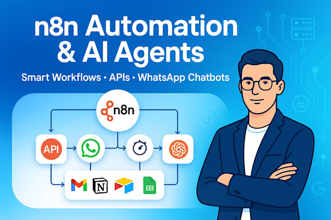 Construction d'automatisation n8n agent ia n8n workflow chatbot whatsapp intégration api