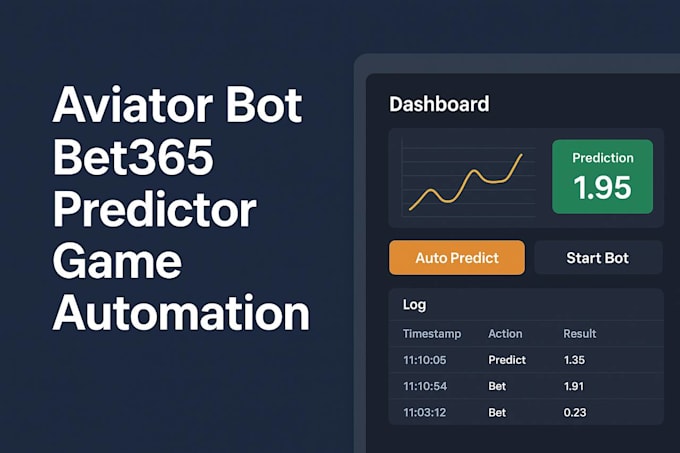 Aviator bot, crash game website, predictor bot bet365 bot, prediction bot by Ghibilstudio | Fiverr