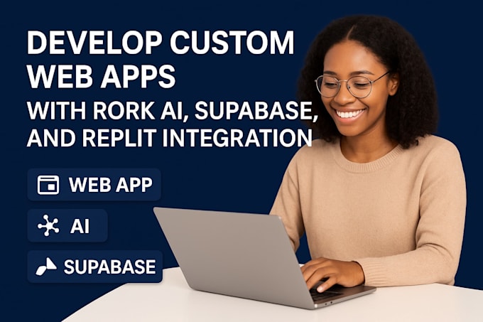 Develop custom web apps with rork ai, supabase, and replit integration by Smart151514 | Fiverr