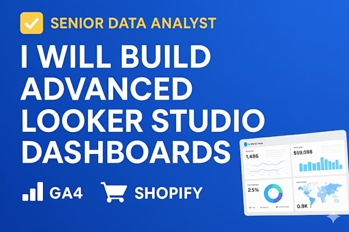 Create automated looker studio reports by Zuhaib72 | Fiverr