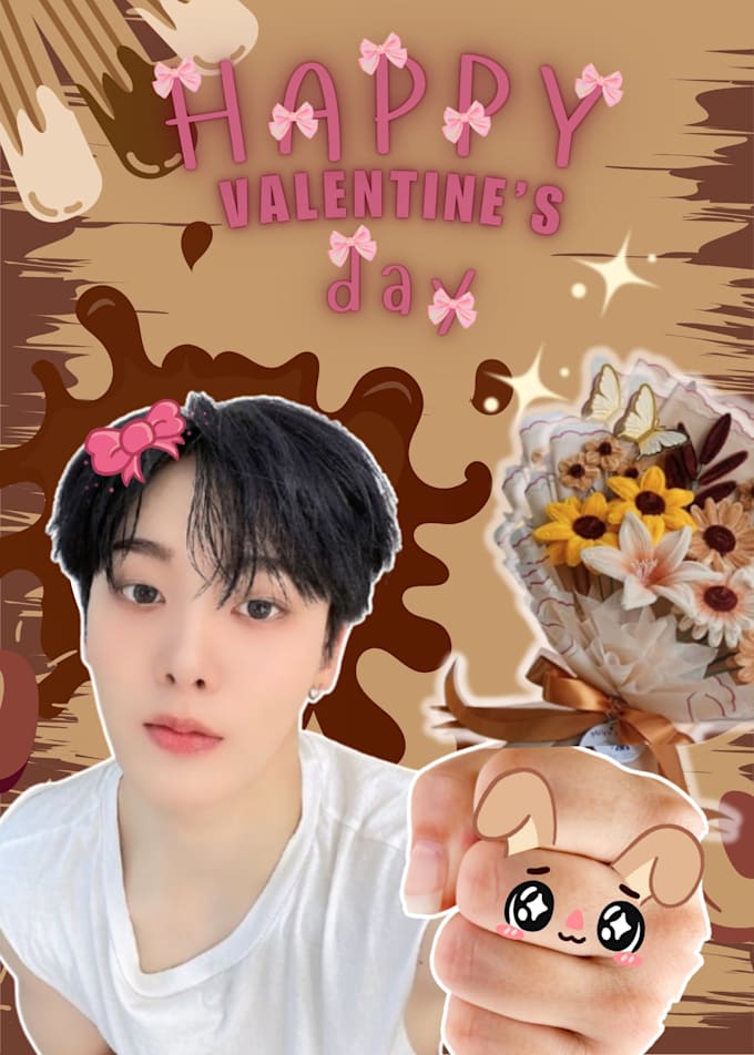 Create cute aesthetic photo edits, posters,and kpop inspired designs by ...