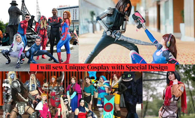 Create original cosplay costumes with unique designs by Sams_cool | Fiverr