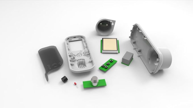 Make 3d cad electronic enclosure pcb,3d printable,3d phone casing ...