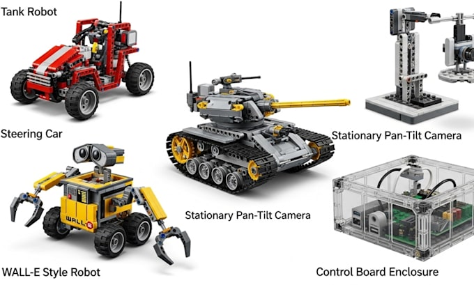 Design custom lego moc technic models with 3d parts, manual build ...