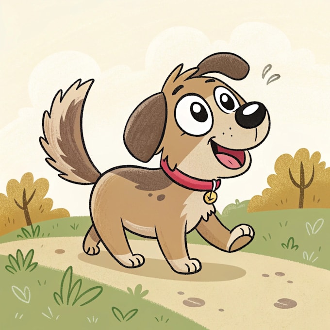 Draw your dog or any pets into cartoon by Jnaeninaes | Fiverr