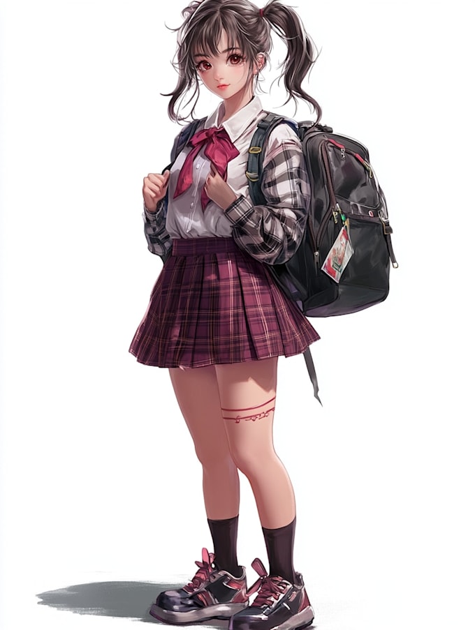 Make anime drawing with anime art style character by Kylerpatelsd | Fiverr