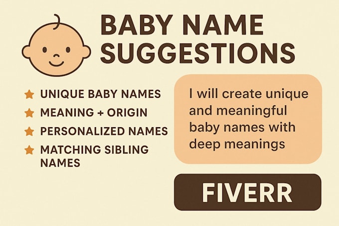 Create unique and meaningful baby names with deep meanings by Ink_by ...