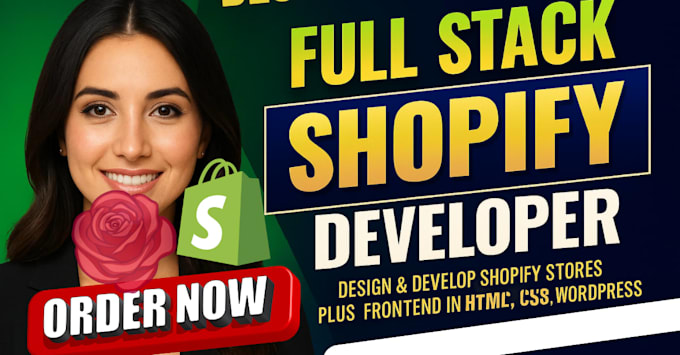 Design and develop shopify stores plus frontend in html, css, php ...