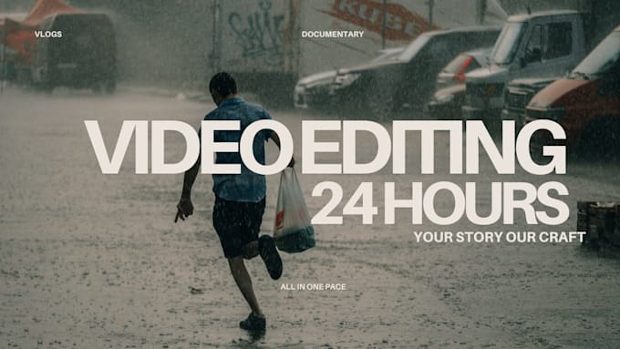 Professional video editing in 24 hr by Furywave | Fiverr