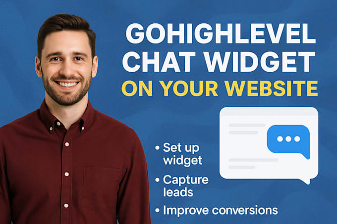 Setup gohighlevel chat widget on your website by Gloryemna | Fiverr