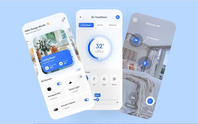 Design dashboard ui, mobile ui ux, app prototype, website ui, figma ...