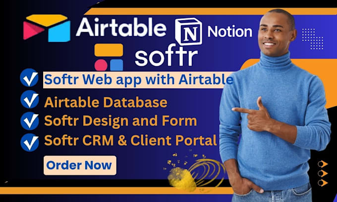 Build airtable database airtable automation airtable softr as an ...