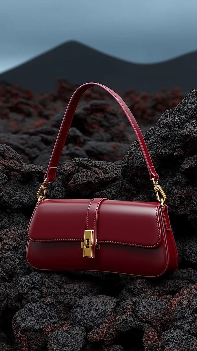 3d bag modeling, realistic bag render, cgi bag animation, clo3d fashion ...