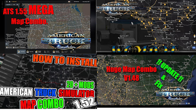 Crear mapas personalizados para american truck simulator, mod de ets2 ...