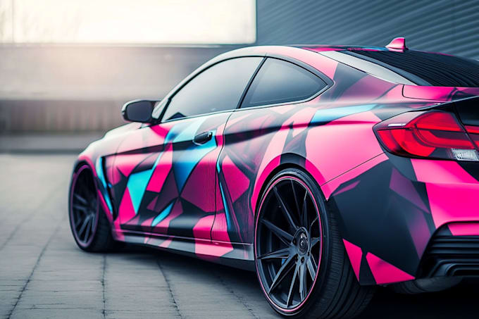 Professional vehicle wrap design, car wrap by Ashleegillespie | Fiverr
