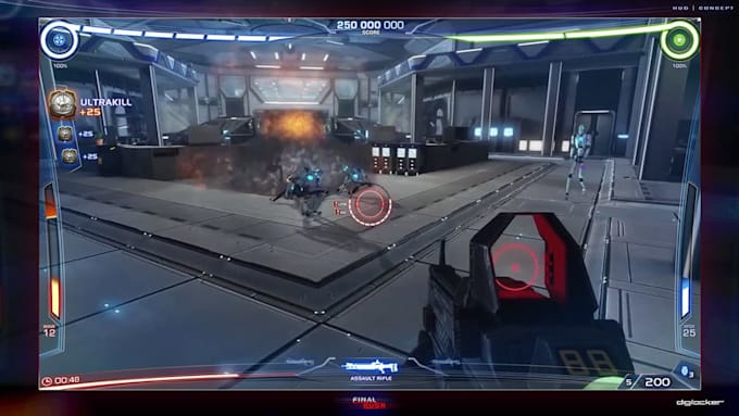 Design d'interface utilisateur et expérience utilisateur pour jeu ue5 ...