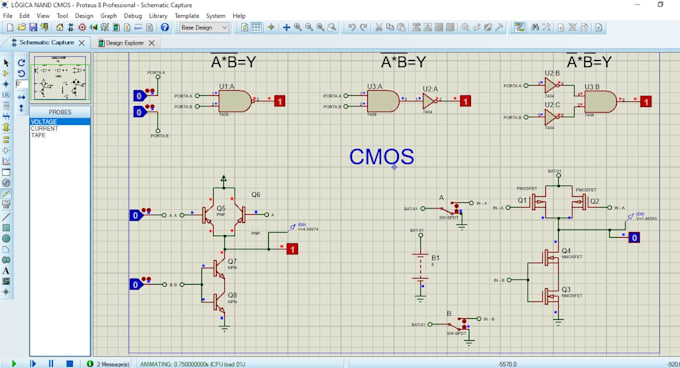 Create any advance electrical circuit using proteus by Gochhi | Fiverr