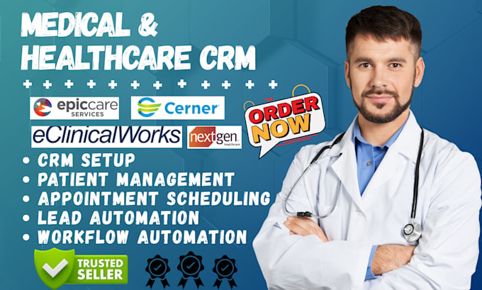Setup healthcare workflow epiccare cerner eclinicalworks nextgen emr ...