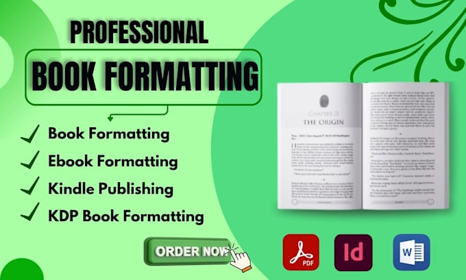 Do book formatting, ebook design, ebook layout design on indesign by ...