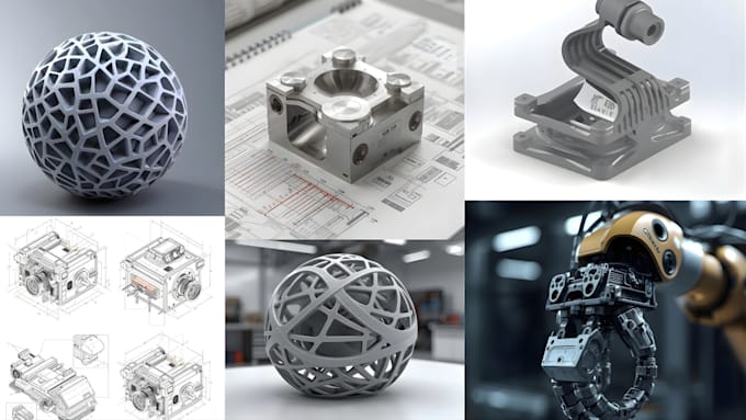Solidworks cad modeling, technical drawings for functional 3d printed ...