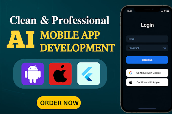Mobile app dev react native ai mobile app creation flutter developer ...
