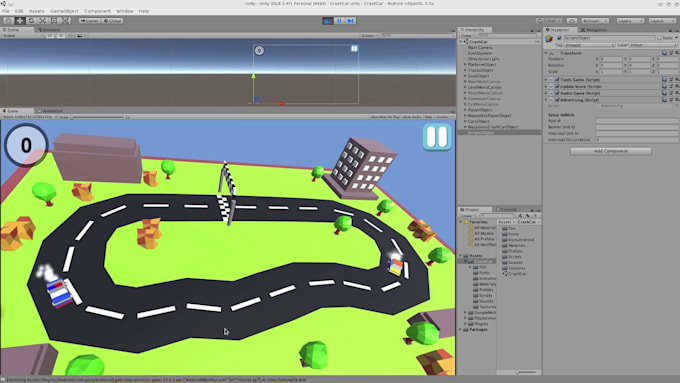 Develop 3d, 2d game in unity or unreal engine arcade game website,crash ...