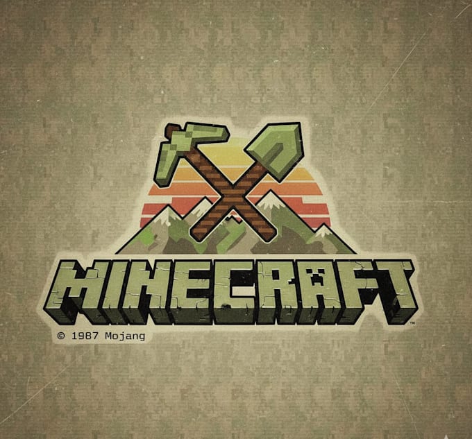 Design a retro vintage minecraft logo for your server or brand by Laura ...