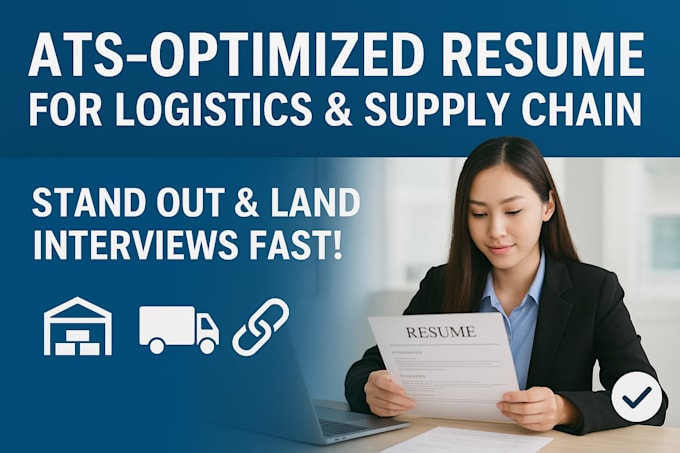 Deliver an ats optimized logistics supply chain warehouse transportation roles by Harris_pro2 ...