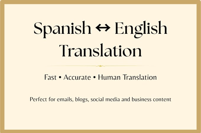 Bilingual spanish english translator by Citlali_algo | Fiverr