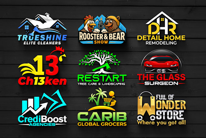 Do stunning logo design, redesign and brand identity by Maria_artist8 ...