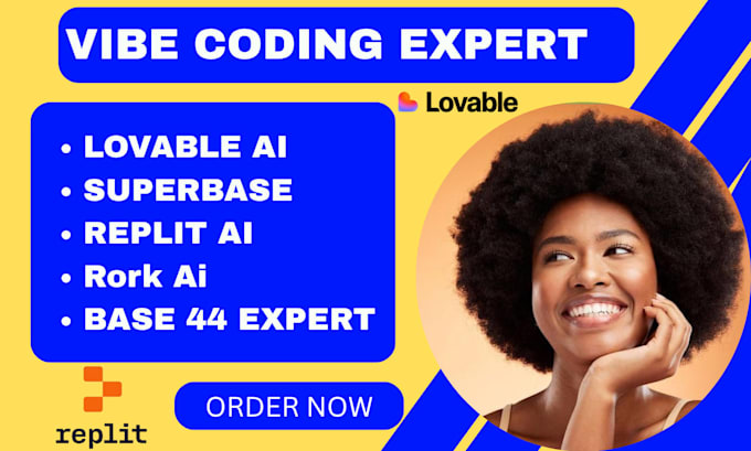 Build lovable replit app bold volt vibe coding supabase base44 debugging expert by Princess ...