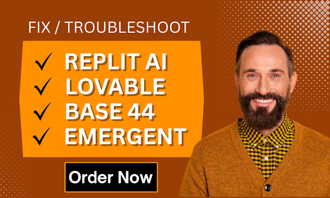 Fix lovable base44 replit ai error emergent sh authentication database ...