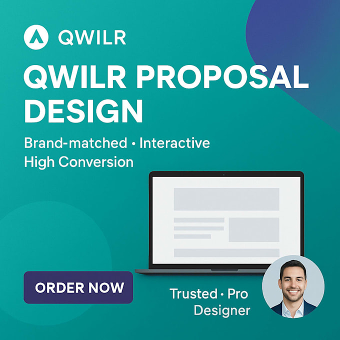 Build a high converting qwilr proposal, pitch deck, or landing page to ...