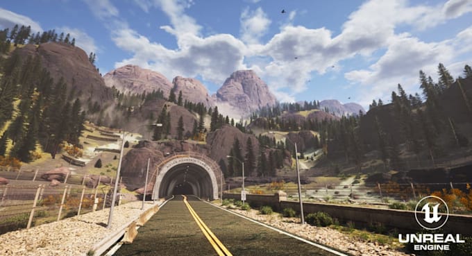 Ue5 level design with nanite an lumen for fps open world game ...